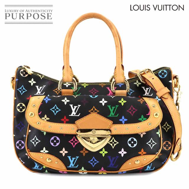 ルイ ヴィトン バッグ モノグラム マルチカラー リタ ハンド ショルダー バッグ ノワール M40126 レディース 90284974 【中古】ブランド