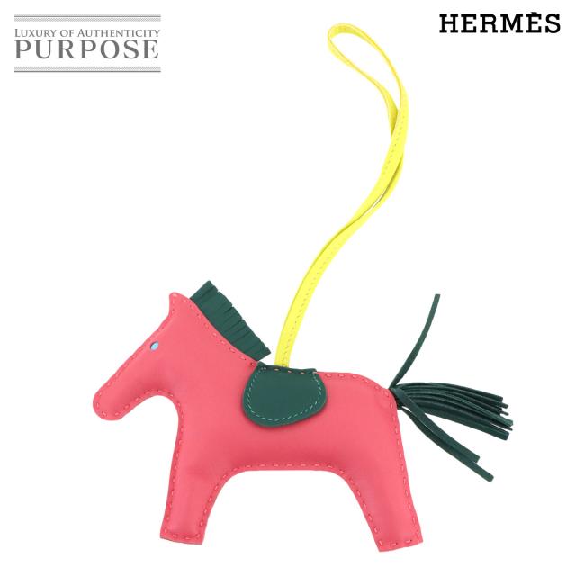 未使用 展示品 エルメス チャーム ロデオ MM バッグチャーム アニューミロ ローズアザレ レディース 90285218 【中古】ブランド