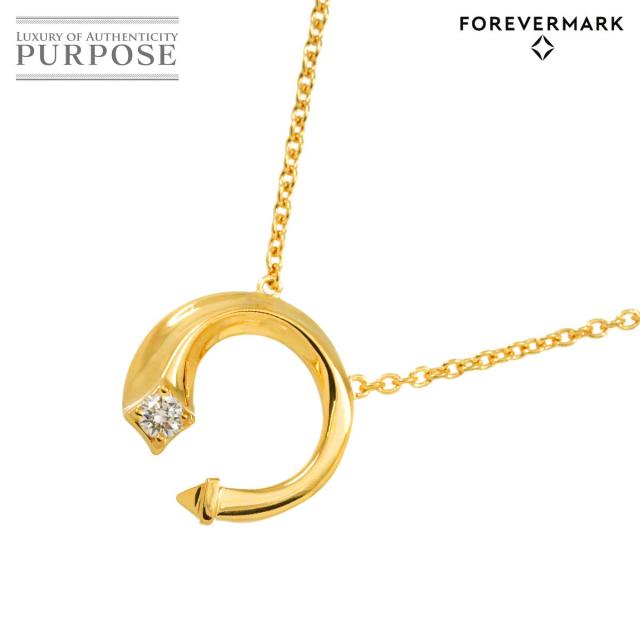 フォーエバーマーク FOREVERMARK アヴァンティ ダイヤ 0.101ct ネックレス 42cm K18 YG 750 レディース 90286092 【中古】BJの通販はau PAY ...