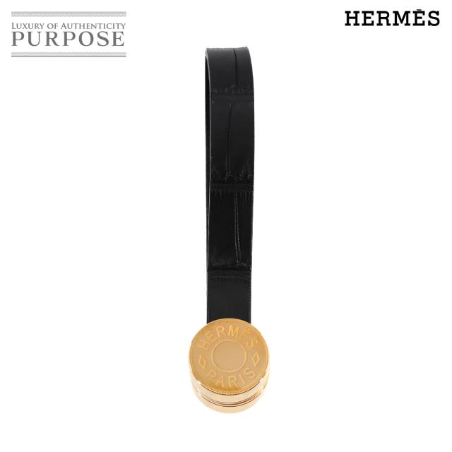 未使用 展示品 エルメス 小物 マリス グローブホルダー クロコダイル ブラック レディース 90289104 【中古】ブランド