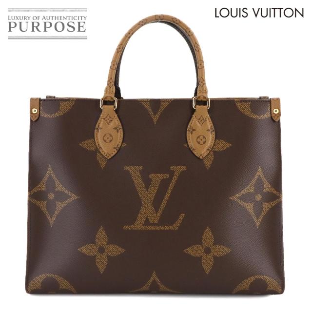 未使用 展示品 ルイ ヴィトン バッグ モノグラム ジャイアント オンザゴー MM 2way トート バッグ レディース 90292826 【中古】ブランド