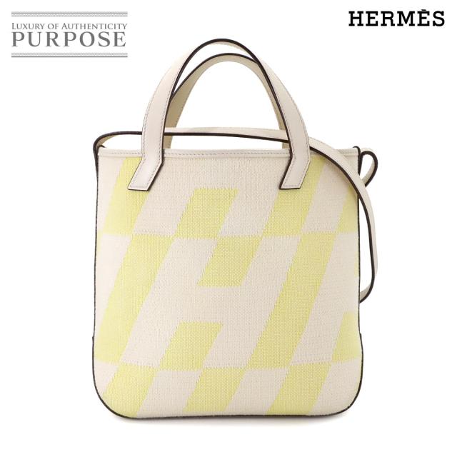 新品同様 エルメス バッグ Hアンビエ 27 PM 2way トート ショルダー バッグ Hトワルキャンバス レディース 90294411 【中古】ブランド