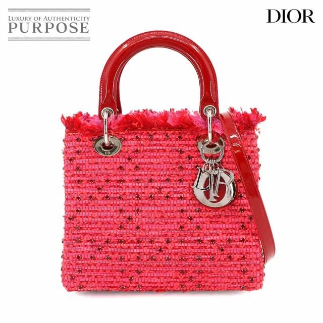 美品 クリスチャン ディオール バッグ レディディオール ミディアム 2way ハンド バッグ レディース 90295959 【中古】ブランド