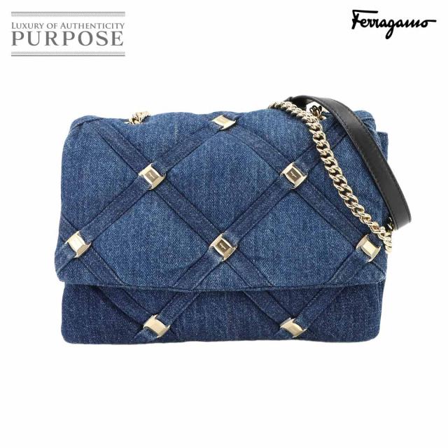 未使用 展示品 サルヴァトーレ フェラガモ バッグ ヴァラ チェーン ショルダー バッグ 21H536 レディース 90297063 【中古】ブランド