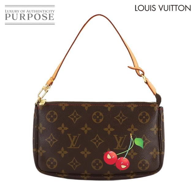 新品同様 ルイ ヴィトン バッグ モノグラム チェリー ポシェット アクセソワール ハンド バッグ レディース 90298028 【中古】ブランド