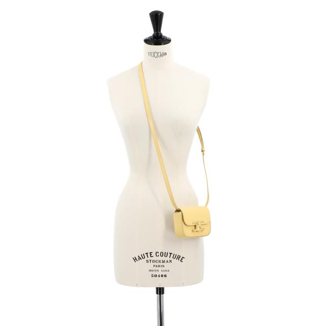 未使用 展示品 セリーヌ バッグ トリオンフ ミニ クロード ショルダー