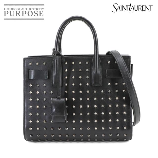 新品同様 サンローラン バッグ サック ド ジュール ナノ 2way ハンド ショルダー バッグ レザー レディース 90299427 【中古】ブランド