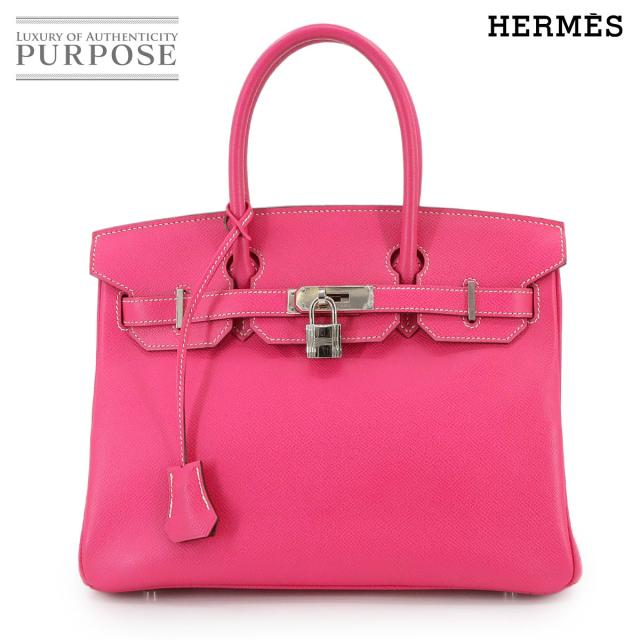 美品 エルメス バッグ キャンディ バーキン30 エプソン ローズティリアン ルビー ハンド バッグ レディース 90299540 【中古】ブランド