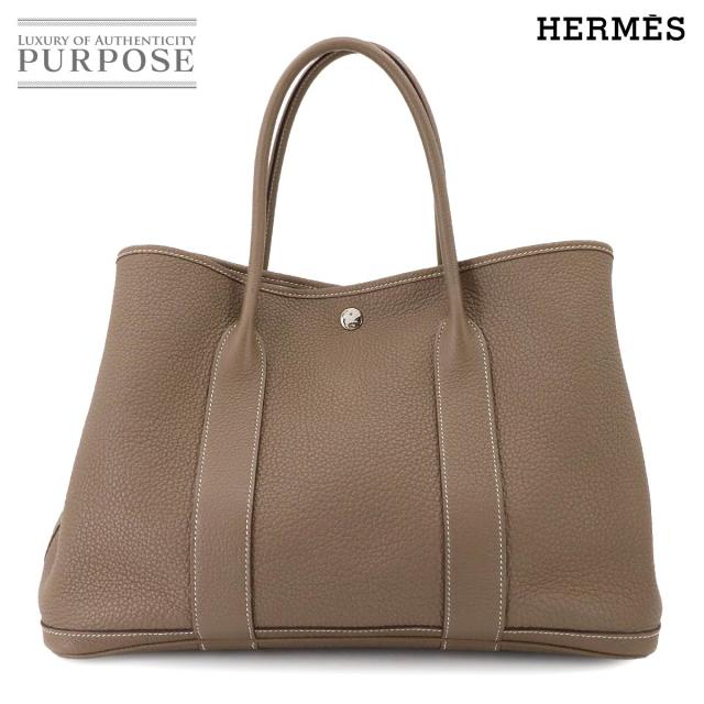 エルメス バッグ ガーデンパーティ 36 PM トート バッグ ネゴンダ エトゥープ A刻印 レディース 90301519 【中古】ブランド