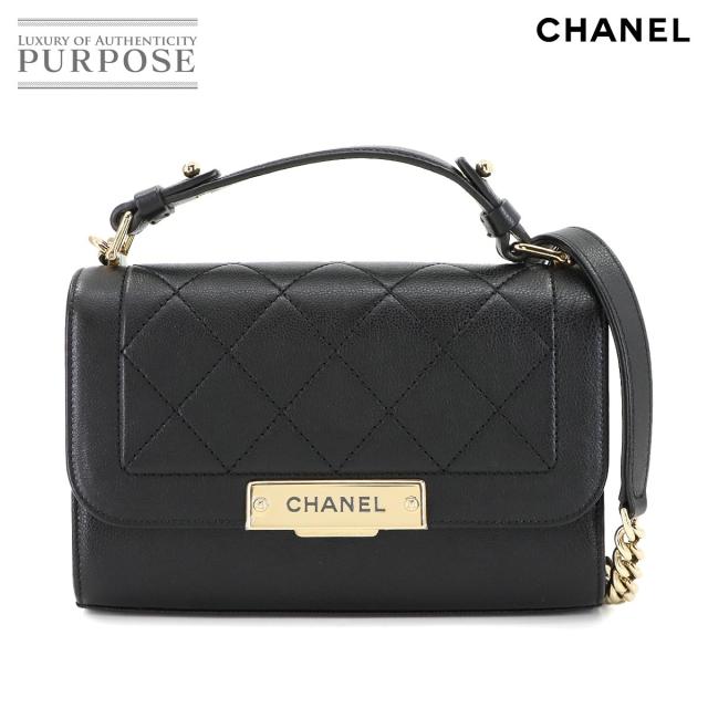 新品同様 シャネル バッグ マトラッセ クリック ラベル 2way ハンド チェーン ショルダー バッグ レディース 90302902 【中古】ブランド
