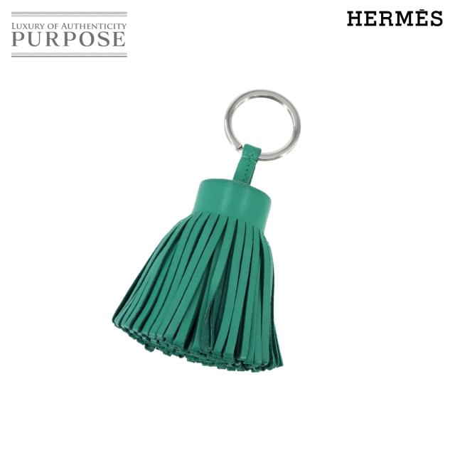 新品同様 エルメス 小物 カルメン チャーム キーリング アニョーミロ  ミント レディース 90303131 【中古】ブランド