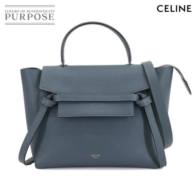 新品同様 セリーヌ バッグ ベルトバッグ マイクロ 2way ハンド ショルダー バッグ レザー 189153 レディース 90303196 【中古】ブランド