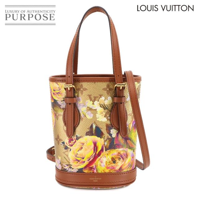 未使用 展示品 ルイ ヴィトン バッグ LVガーデン モノグラム ナノ バケット 2way バッグ M81724 レディース 90304825 【中古】ブランド