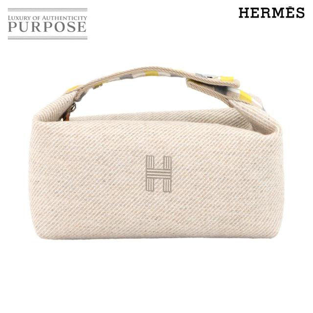 未使用 展示品 エルメス バッグ ブリッド ア ブラック PM オ カレ ハンド バッグ ウール セーグル レディース 90304884 【中古】ブランド