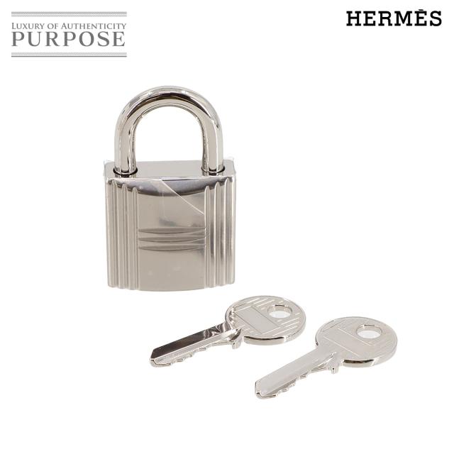 新品 未使用 エルメス カデナ HERMES カデナ 鍵 セット 南京錠 シルバー ロック ラージ メンズ レディース 90305375 【中古】ブランド