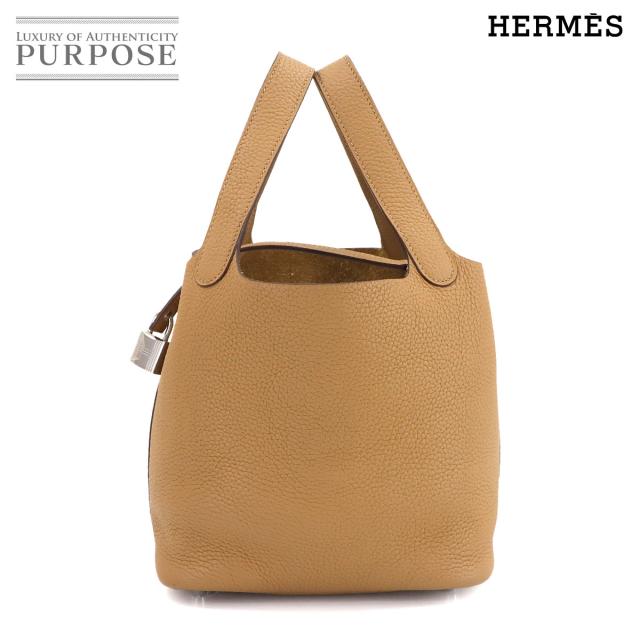 未使用 展示品 エルメス バッグ ピコタンロック PM ハンド バッグ トリヨンクレマンス ビスケット レディース 90305387 【中古】ブランド