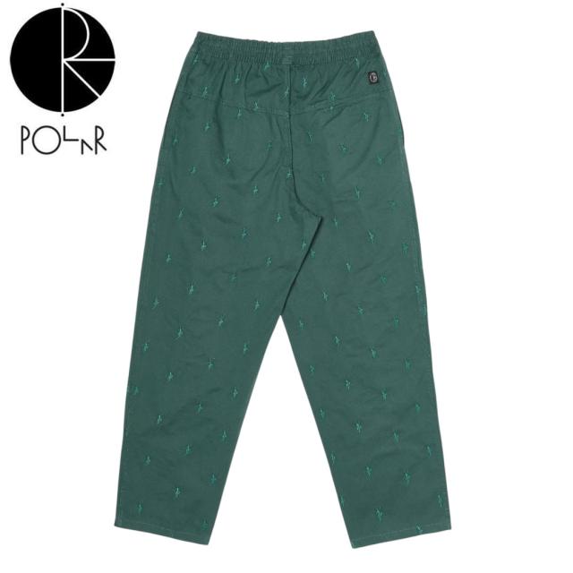 POLAR ポーラー スケボー イージー パンツ NO COMPANY SURF PANT DARK TEAL ダークティール NO31