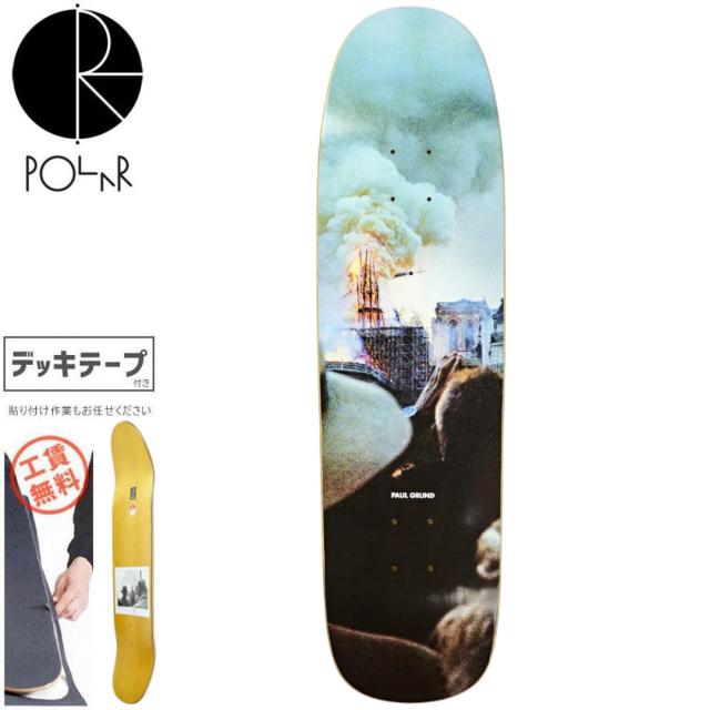 POLAR SKATE CO. ポーラー スケート デッキ PAUL GRUND NORTE DAME P9 DECK 8.625インチ NO161