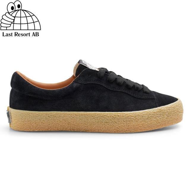 LAST RESORT AB ラストリゾート スケートボード シューズ VM002 SUEDE ブラック/ガム NO29