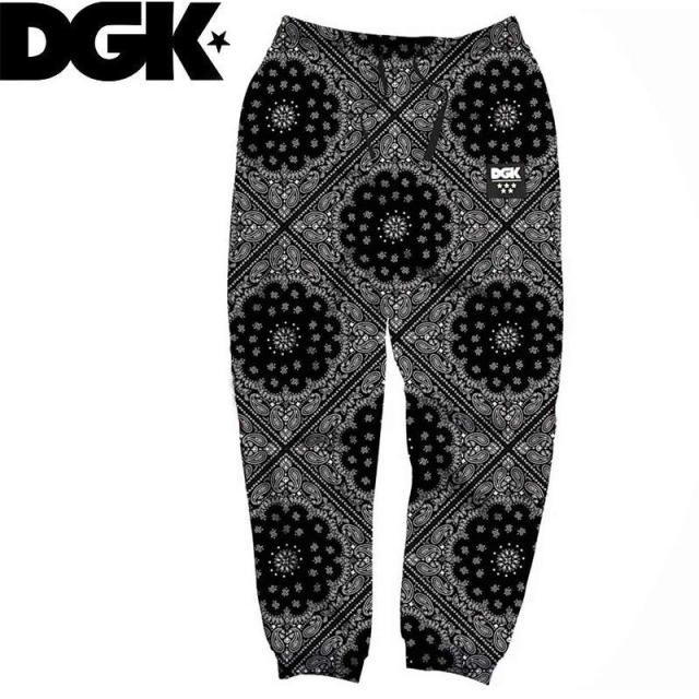 ディージーケー DGK スエットパンツ OG FLEECE PANT ブラック NO10