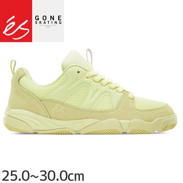 エス ES FOOTWEAR スケートシューズ スニーカー SILO ライム スエード/メッシュ NO103