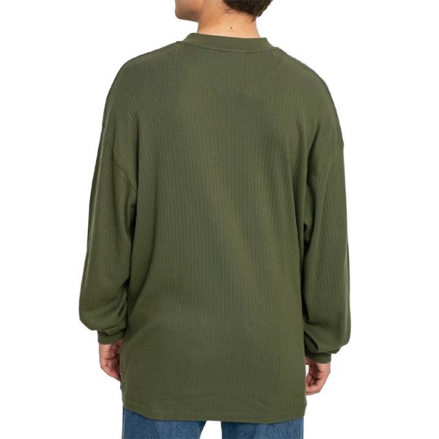 POLAR ポーラー スケボー ヘンリーネック シャツ RIB HENLEY LONG