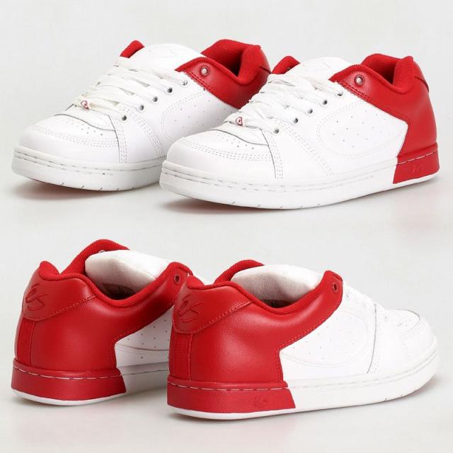 エス ES FOOTWEAR スケートシューズ スニーカー ACCEL OG 170 WHITE BALANCE RED レザー NO141 エス ES FOOTWEAR スケートシューズ スニーカー ACCEL OG 170 WHITE