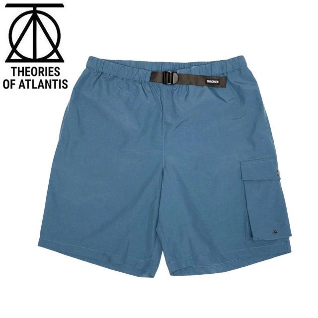THEORIES セオリーズ スケボー ショーツ NYLON HIKING SHORTS BLUE ネイビーブルー NO17