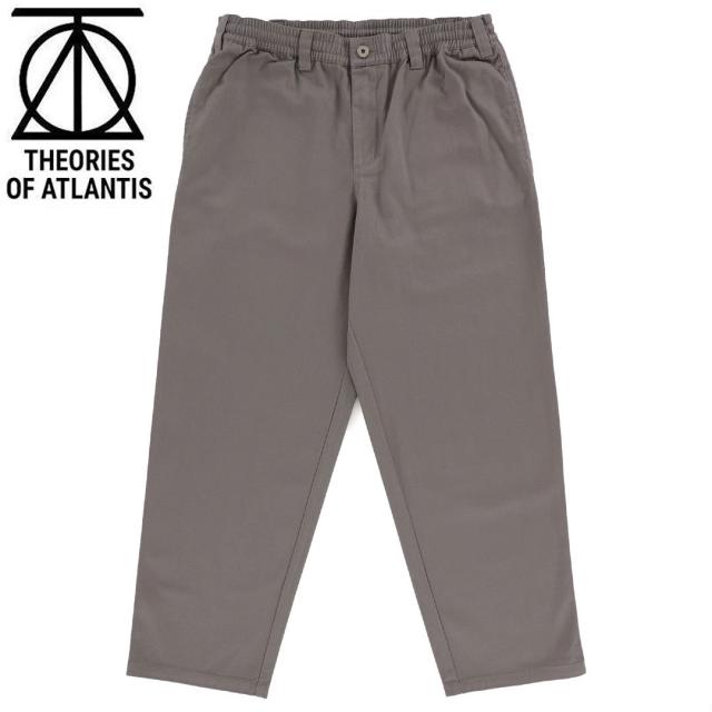 THEORIES セオリーズ スケボー パンツ STAMP LOUNGE PANTS LIGHT GREY ライトグレー NO19