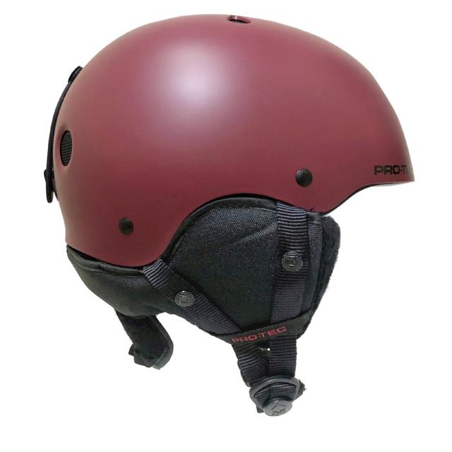 PRO-TEC プロテック スノーボード ヘルメット キッズサイズ CLASSIC  CERTIFIED MATTE BRICK RED ブリックレッド NO9 PRO-TEC プロテック スノーボード ヘルメット キッズサイズ CLASSIC
