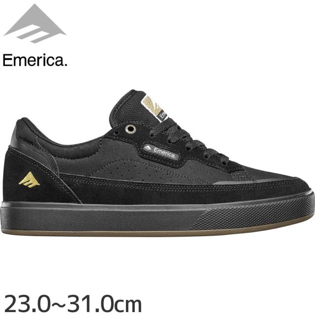 エメリカ EMERICA スケート シューズ GAMMA G6 SHOES スウェード JULIAN DAVIDSON BLACK/BLACK  NO217