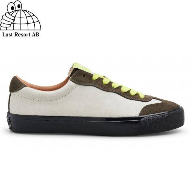 LAST RESORT AB ラストリゾート スケートボード シューズ VM004 MILIC SUEDE オリーブ/クリーム/ブラック NO23