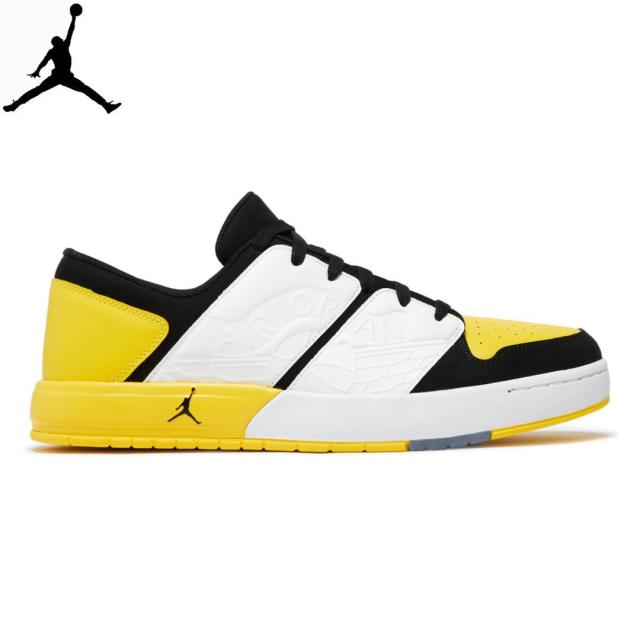 NIKE ナイキ シューズ NIKE JORDAN NU RETRO 1 LOW イエロー/ホワイト NO153