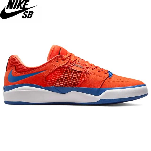 NIKE SB ナイキ エスビー スニーカー シューズ NIKE SB ISHOD PRM L オレンジ/ブルー NO192