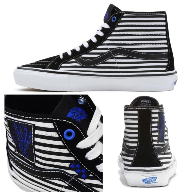 VANS バンズ シューズ USA企画 SK8-HI DECON SHOES ブラック/ホワイト NO64 VANS バンズ シューズ USA企画 SK8-HI DECON SHOES ブラック/ホワイト