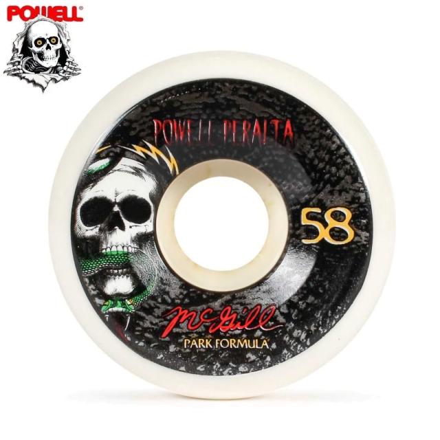 パウエル POWELL スケボー ウィール MIKE MCGIL SKULL & SNAKE 104A  NO39