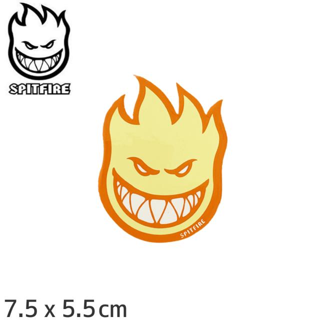 スピットファイアー SPITFIRE スケボー ステッカー SPITFIRE FIREBALL FILL STICKER 7.5 x 5 ...