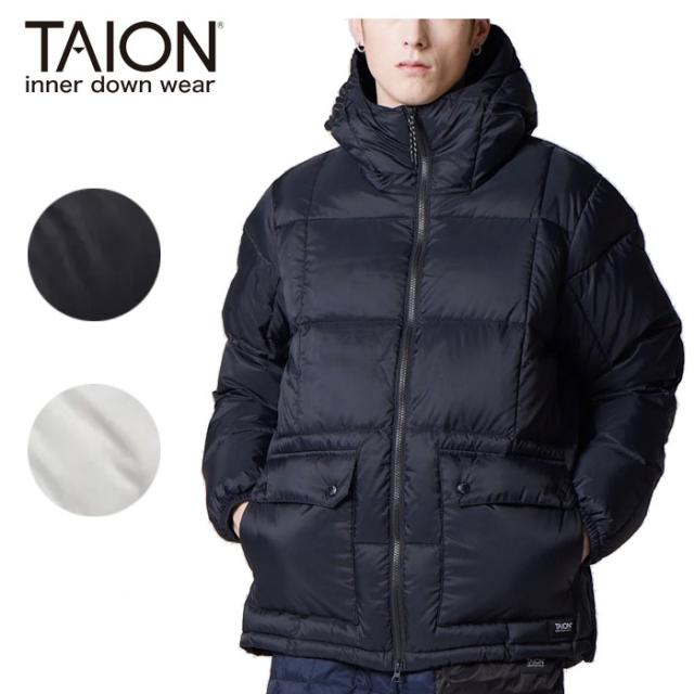 タイオン TAION ダウン ジャケット マウンテン パッカブル ボリューム ダウンパーカー メンズ レディース ユニセックス 防寒 TAION-106VZMT