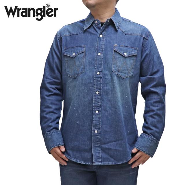 ラングラー Wrangler メンズ ウエスタンシャツ 長袖 27MW WESTERN SHIRTS