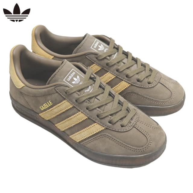 アディダス オリジナルス スニーカー メンズ レディース ガゼル インドア ブラウン adidas Originals GAZELLE INDOOR