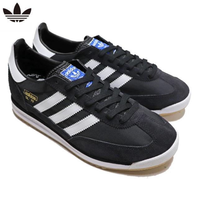 アディダス オリジナルス スニーカー エスエル 72 アールエス メンズ ブラック 黒 adidas Originals SL 72 RS SA