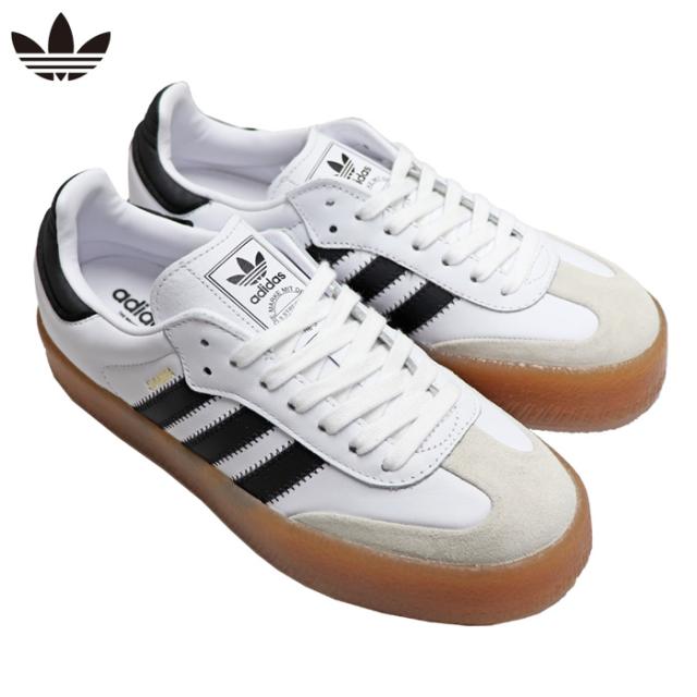アディダス オリジナルス スニーカー レディース ンバ サンベイ サンベエ 厚底 ホワイト 白 adidas Originals SAMBAE W White