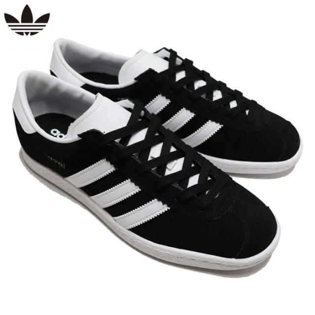 アディダス オリジナルス スニーカー シューズ メンズ レディース スタット シュタット ブラック/ホワイト adidas Originals STADT