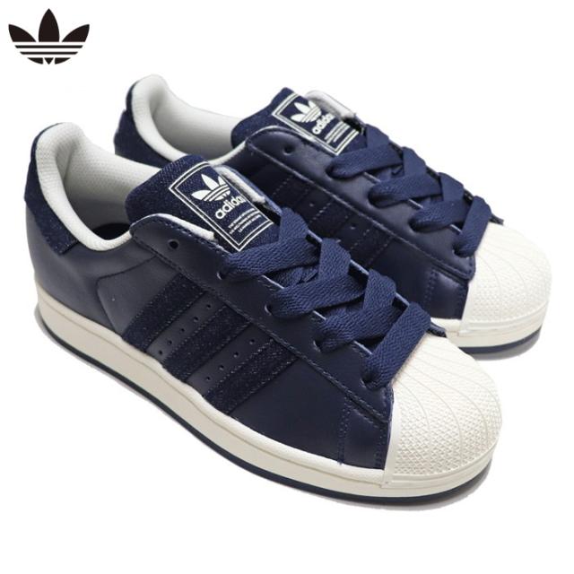 アディダス オリジナルス スニーカー レディース スーパースター 2 ダブル デニム ネイビーホワイト adidas Originals SUPERSTAR II W