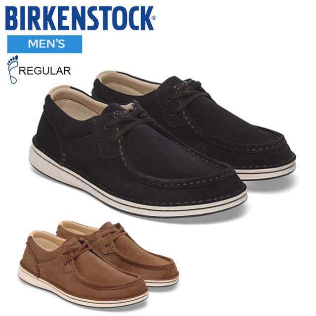 ビルケンシュトック メンズ シューズ パサデナ スエード レザー モカシン レギュラーフィット (幅広) BIRKENSTOCK PASADENA 1029658 1030852