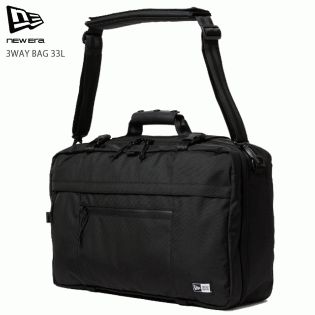 ニューエラ バッグ ブリーフバッグ バックパック ショルダーバッグ 33L 3Way ブラック 鞄 カバン NEW ERA 3WAY BAG UUC BLK WHT 251