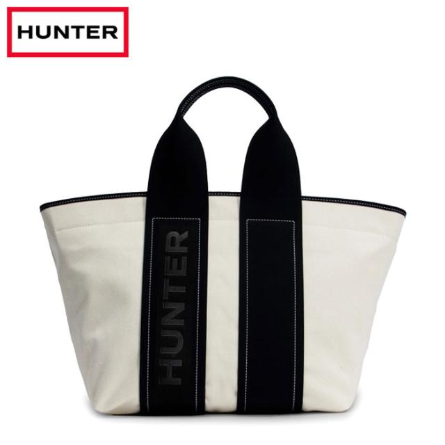 ハンター 鞄 トートバッグ ショルダーバッグ コットン リファインド スティッチ キャンバス ナチュラル ミディアム 2Way 撥水 Hunter UBS3609CAA-NTR