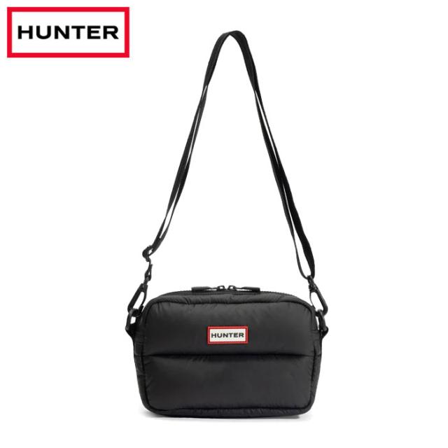 ハンター バッグ ショルダーバッグ イントレピッド エクストラ パフド クロスボディ ブラック 軽量 耐水 Hunter INTREPID EXTRA PUFFED CROSSBODY UBX5514KBM-BLK