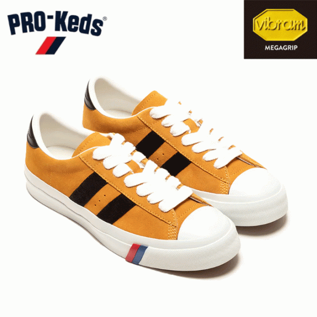 プロケッズ スニーカー ロイヤルプラス スエード ロー マスタード PROKeds  PLUS SUEDE LO MUSTARD