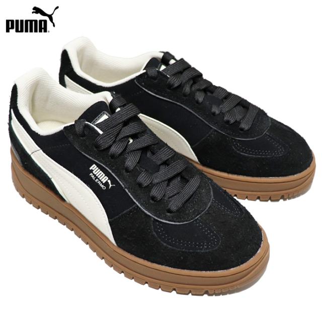 プーマ スニーカー レディース パレルモ アルピノ ブラック Puma PALERMO ALPINO SD Black